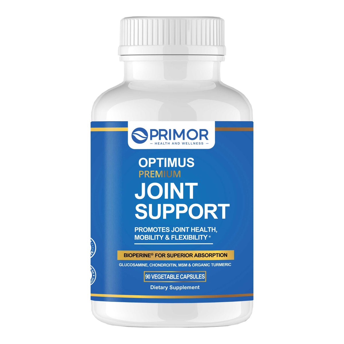 Optimus JOINT SUPPORT Premium, Bioperin & Organic Nu-Flow | Glucosamin ...